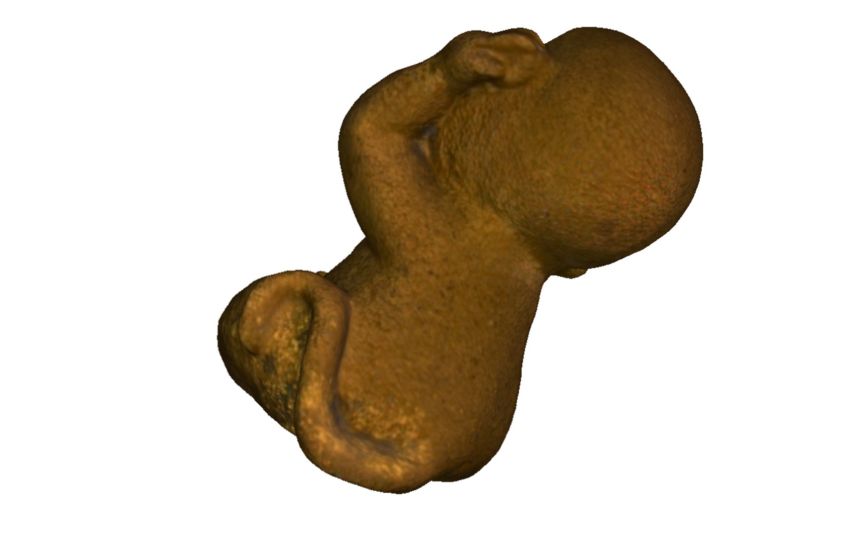 3D Metal Monkey - TurboSquid 1622477