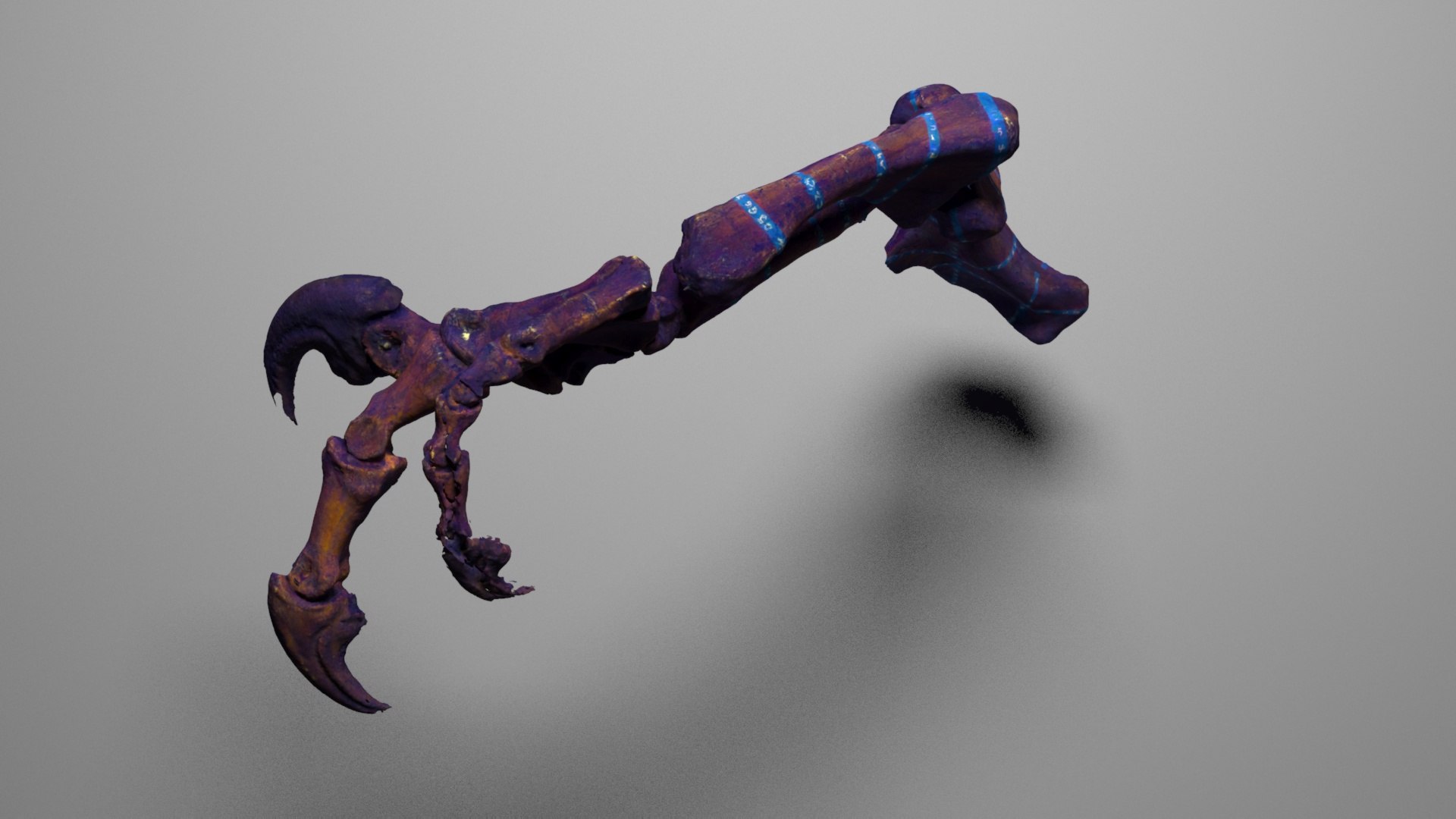 Obj Resolution Allosaurus Arm