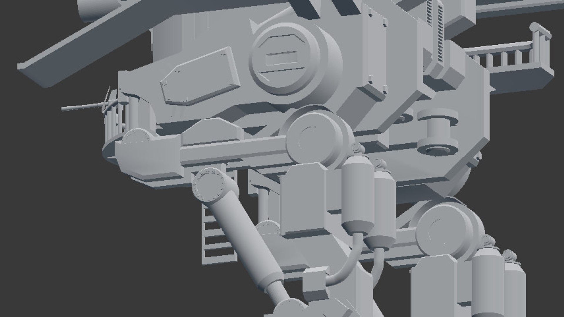 3D Mecha Old Model - TurboSquid 1221960