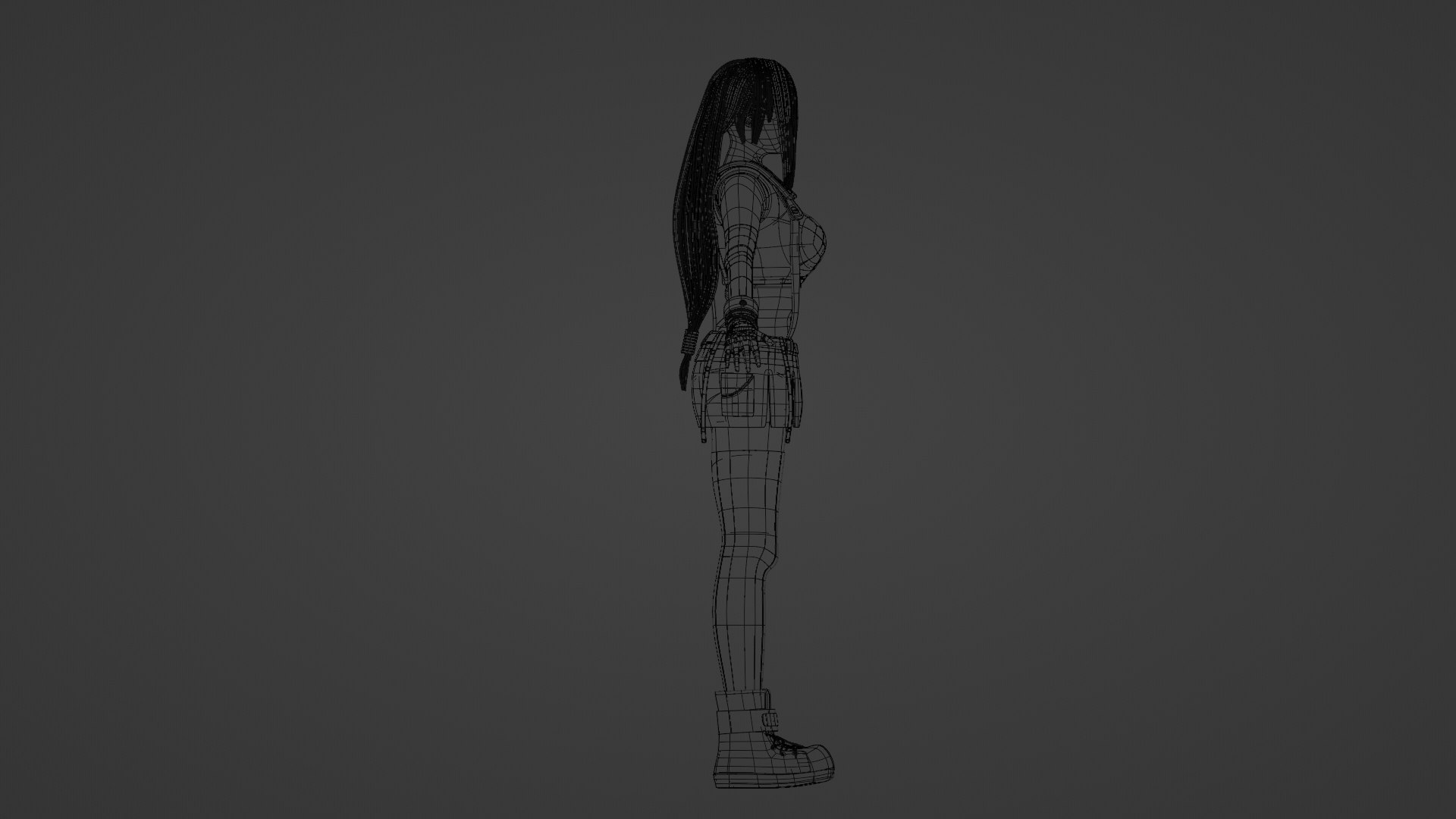 Tifa 3D Asset For Game And Animation Model - TurboSquid 2192382