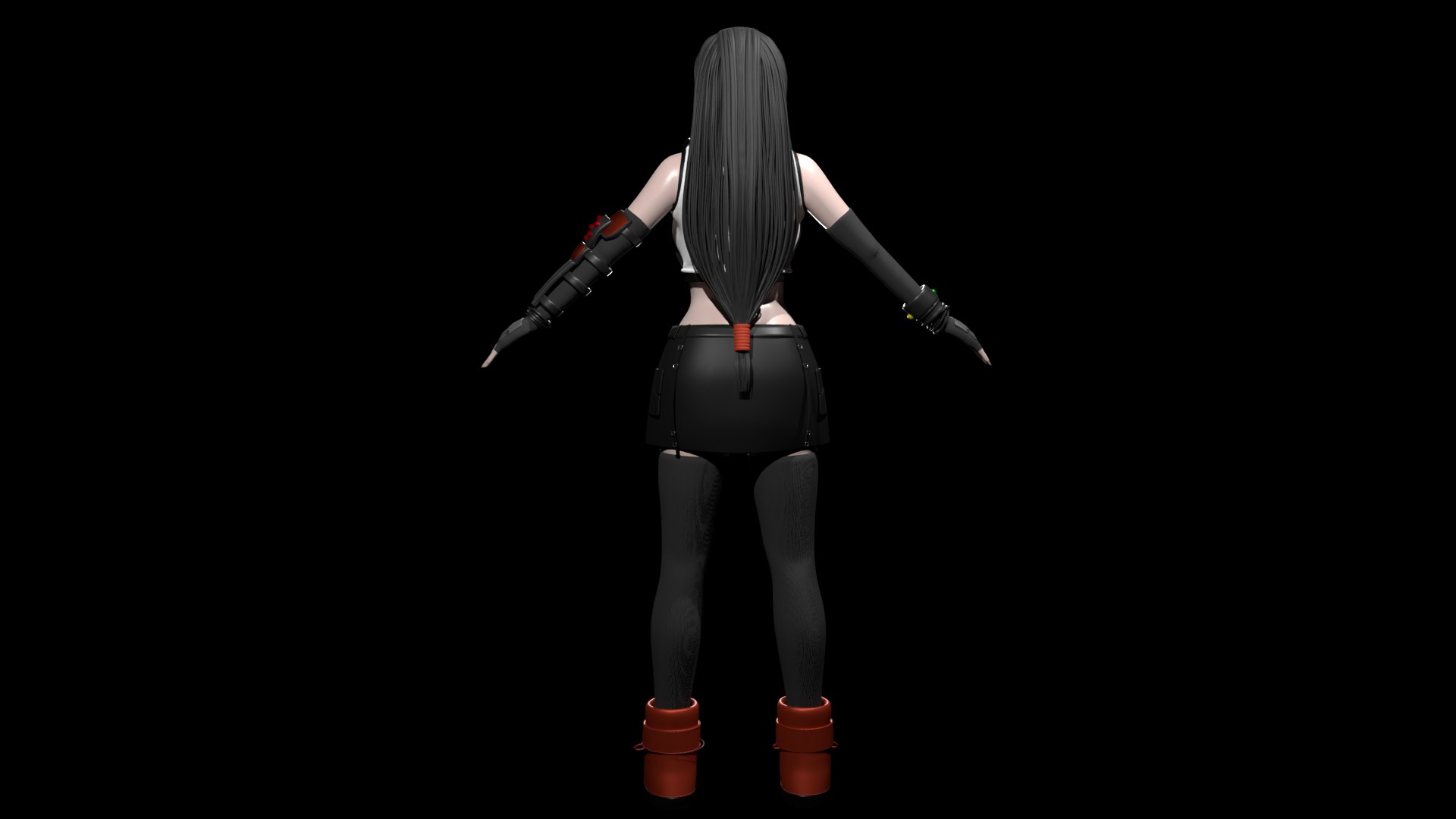 Tifa 3D Asset For Game And Animation Model - TurboSquid 2192382