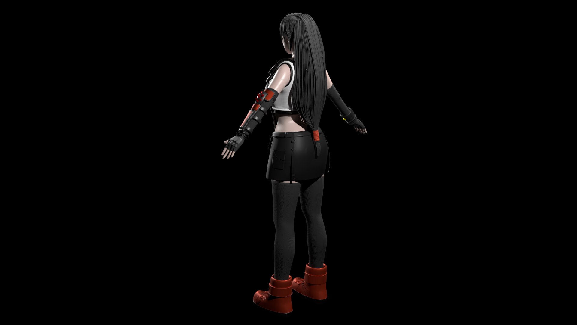 Tifa 3D Asset For Game And Animation Model - TurboSquid 2192382