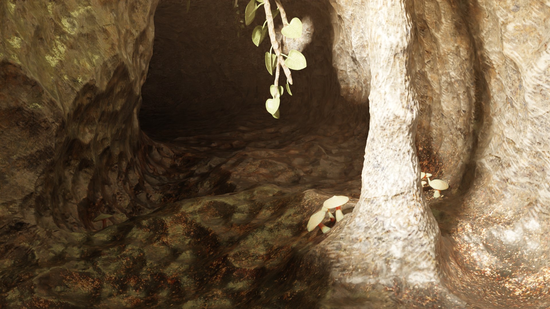 Cave Model - TurboSquid 1682687