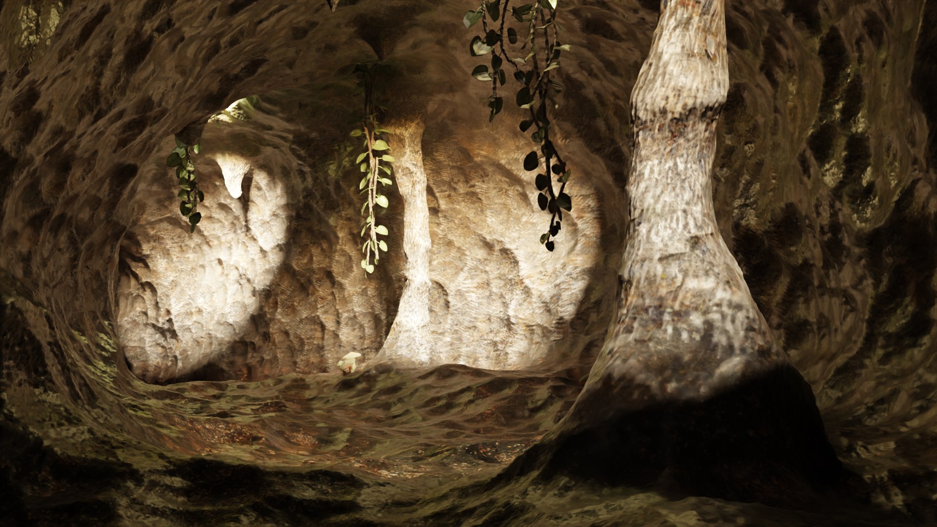 Cave Model - TurboSquid 1682687