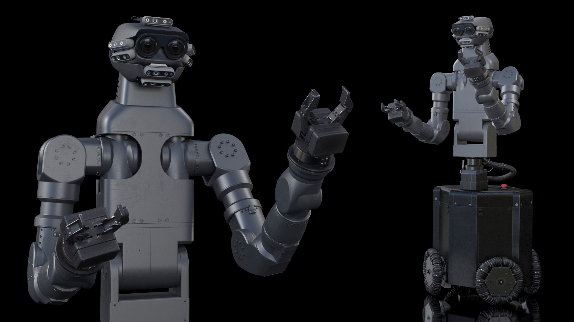 Space General-Purpose Robot Pose 3D Model - TurboSquid 1944783