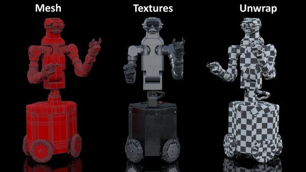 Space General-Purpose Robot Pose 3D model - TurboSquid 1944783