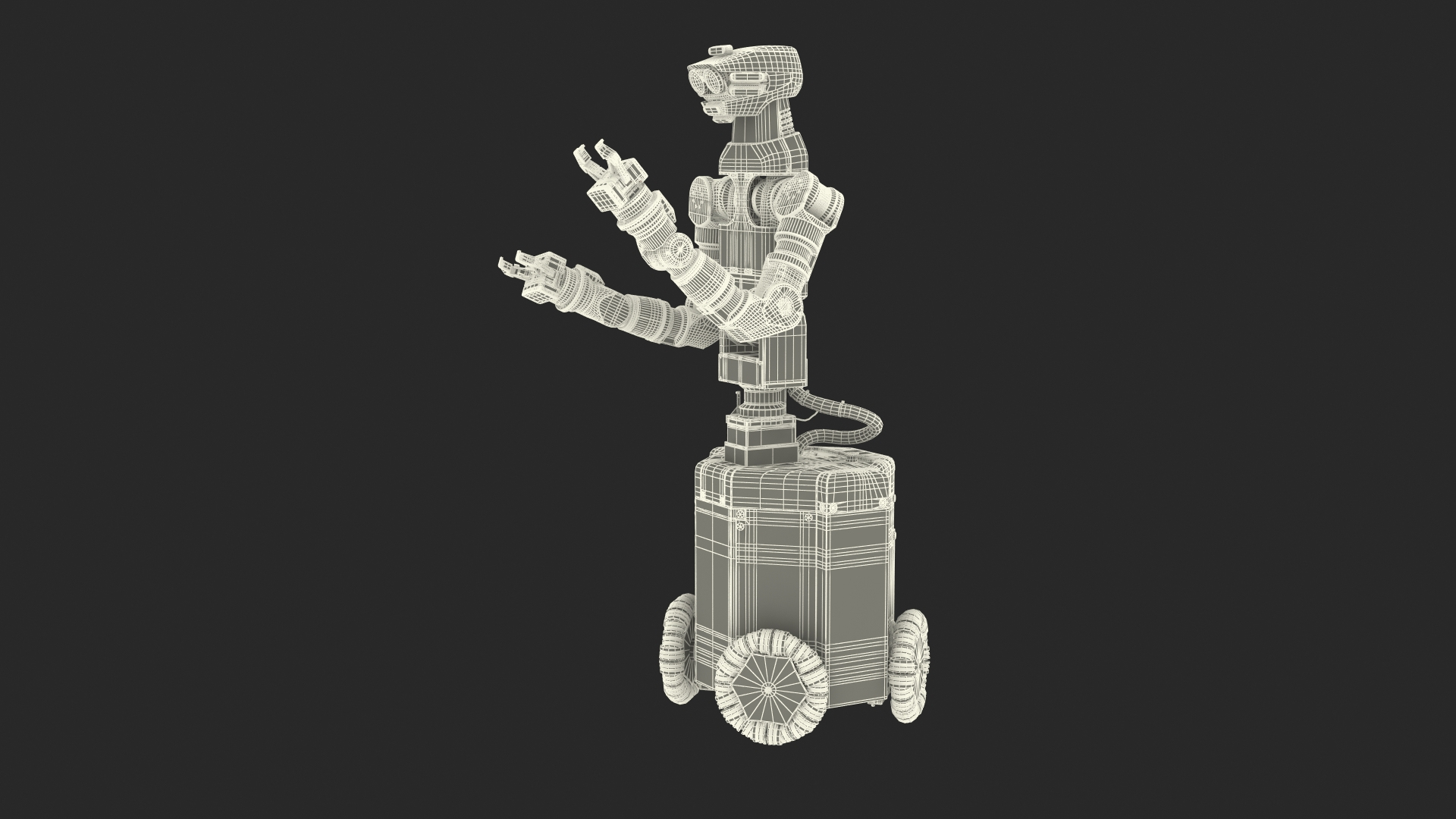 Space General-Purpose Robot Pose 3D Model - TurboSquid 1944783