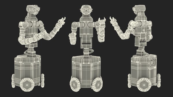 Space General-Purpose Robot Pose 3D model - TurboSquid 1944783