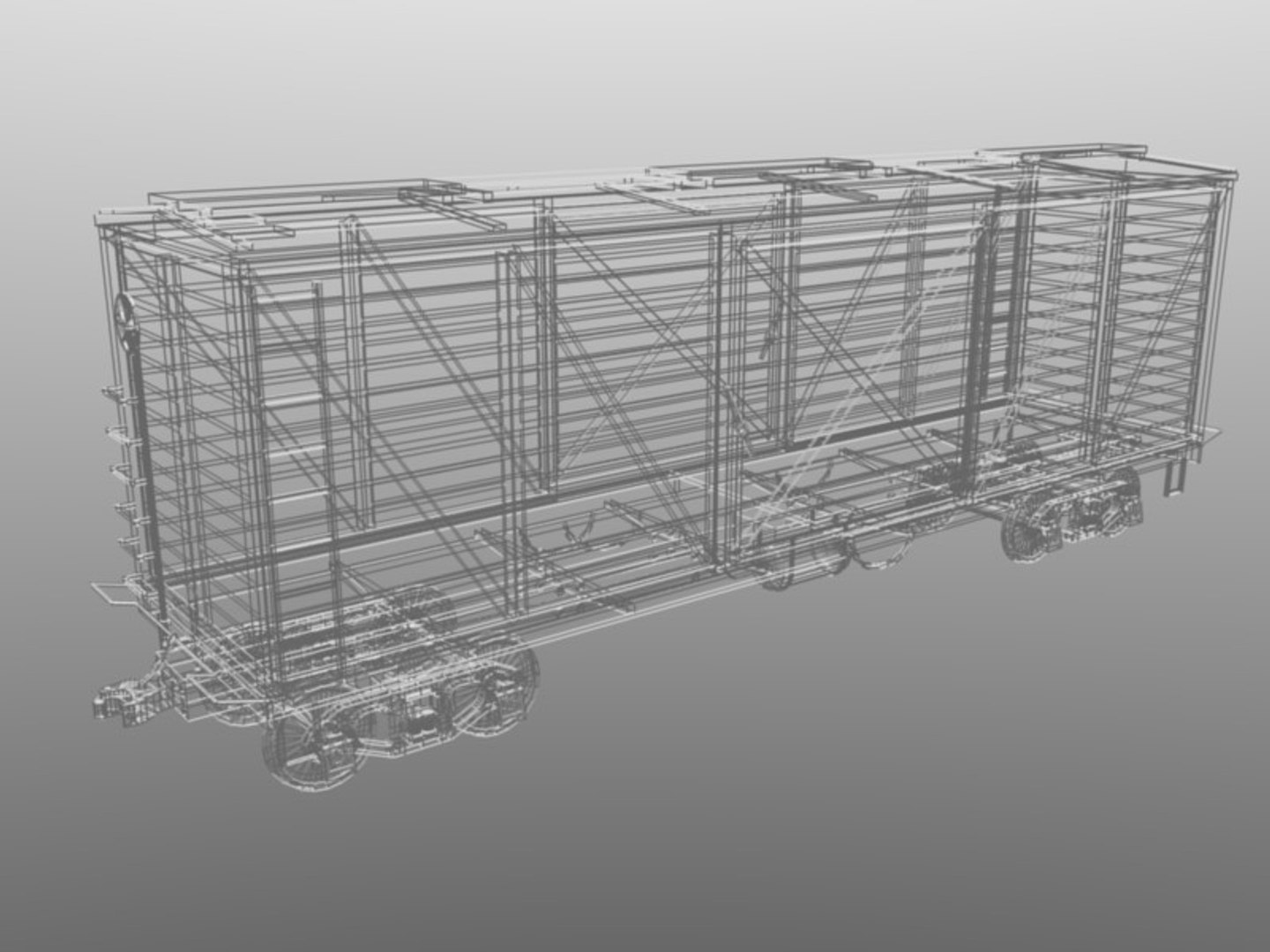 Pack Freightcars 3d Model