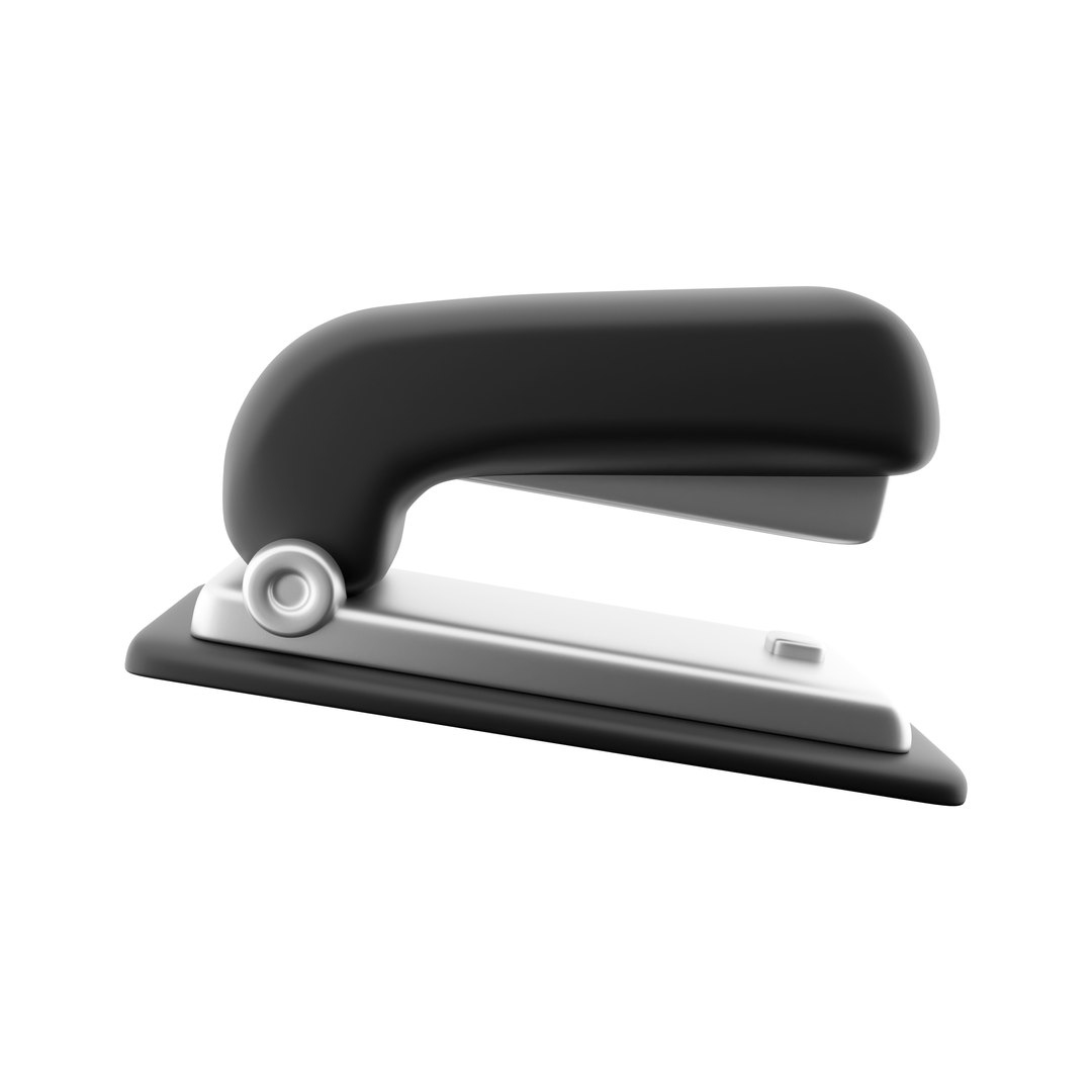 3d mechanical office paper stapler icon 3D - TurboSquid 2066446