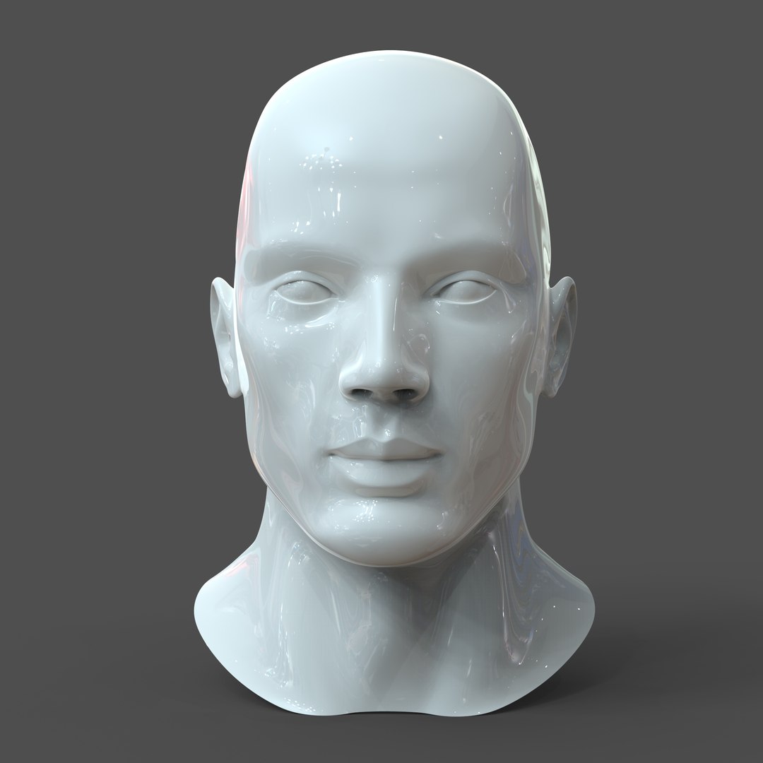 3D Male Head Cad Model - TurboSquid 1354690
