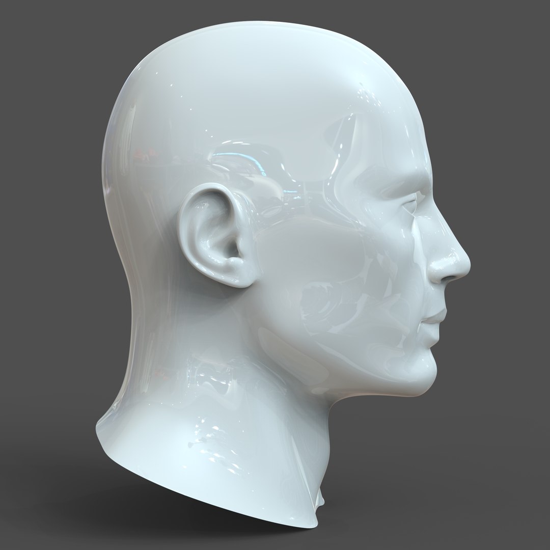 3D Male Head Cad Model - TurboSquid 1354690