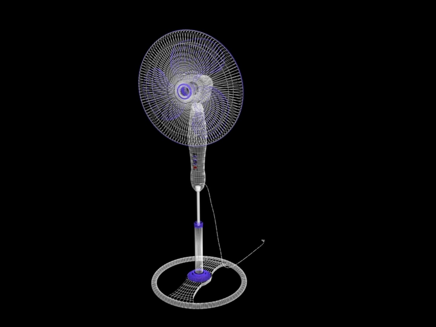 fan machine 3d model