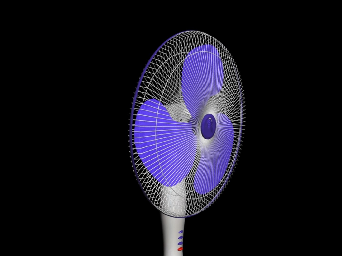 fan machine 3d model