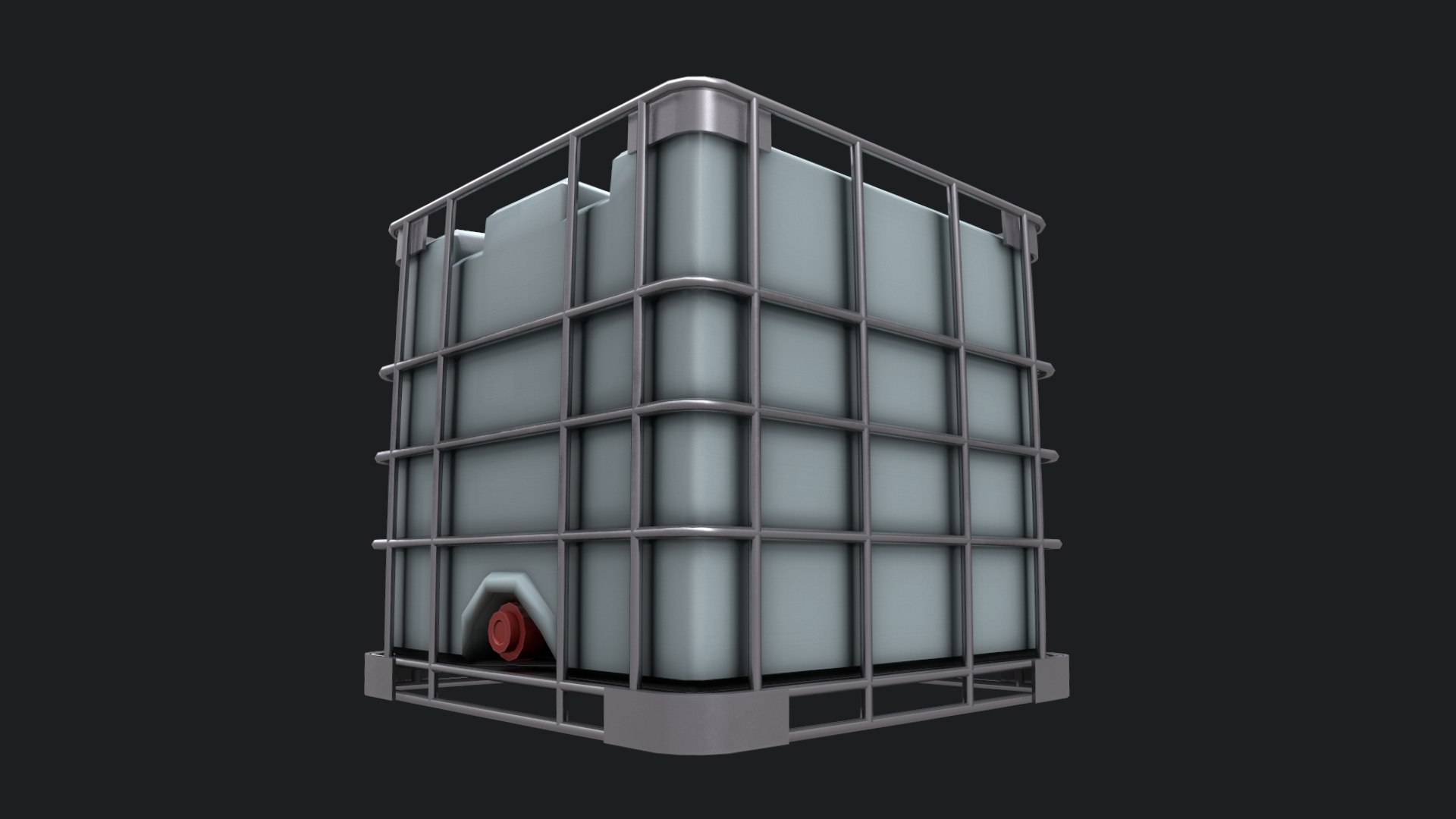 Water Container 3D Model - TurboSquid 1535581