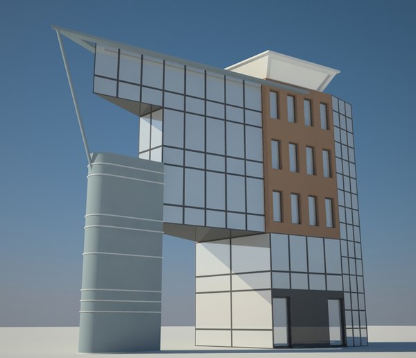 building modern 3d max