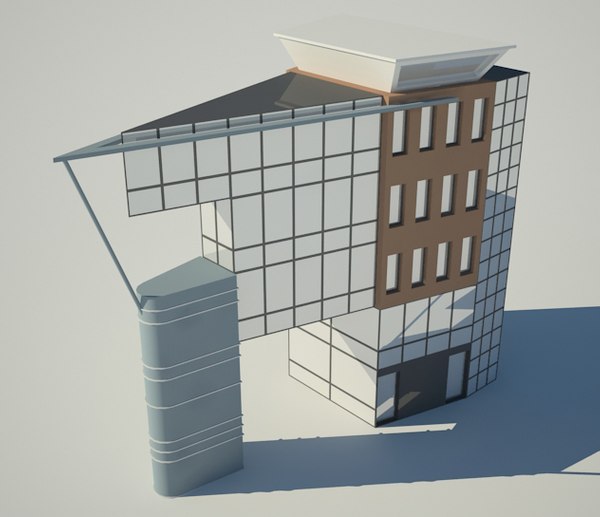 building modern 3d max