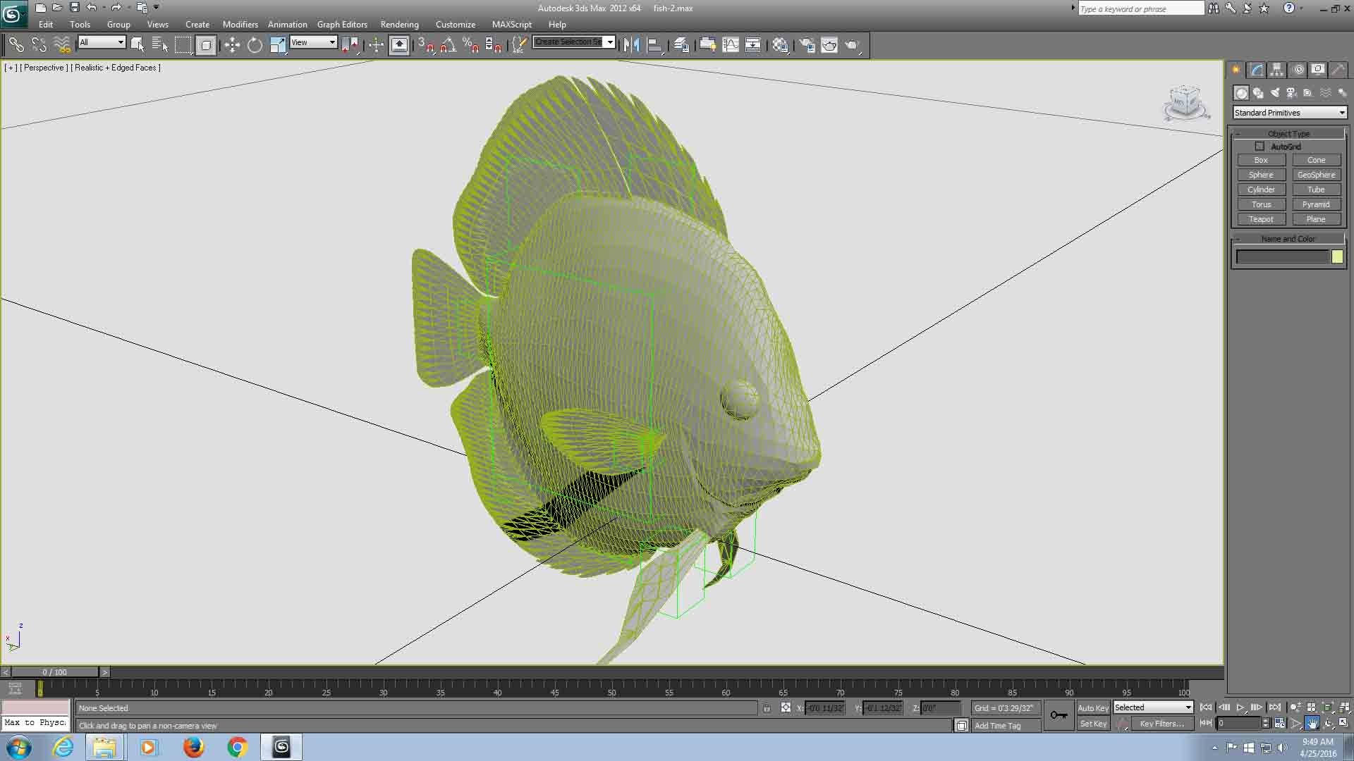 3d Model Fish Rigged