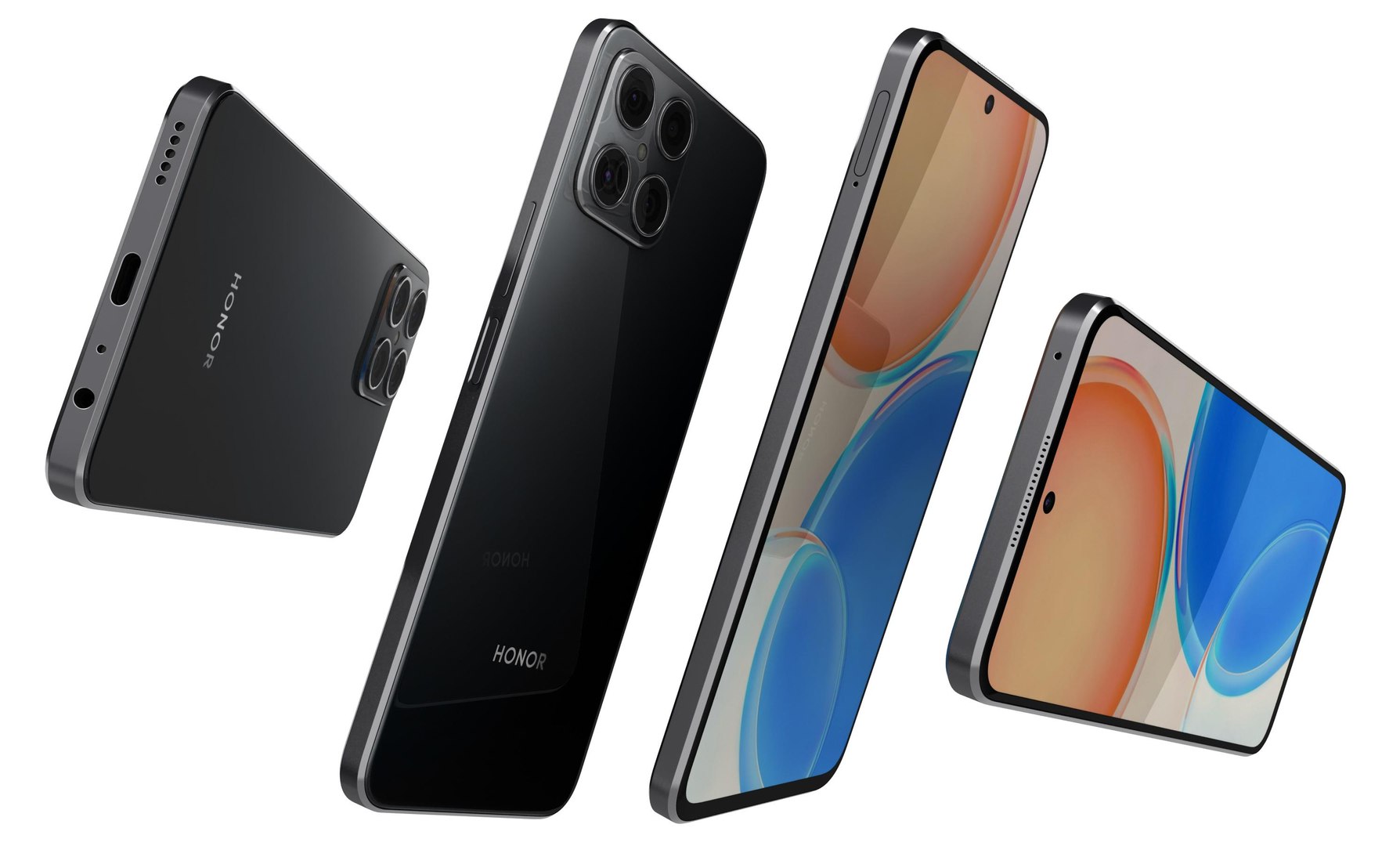 Honor X8 Black Model - TurboSquid 1909450