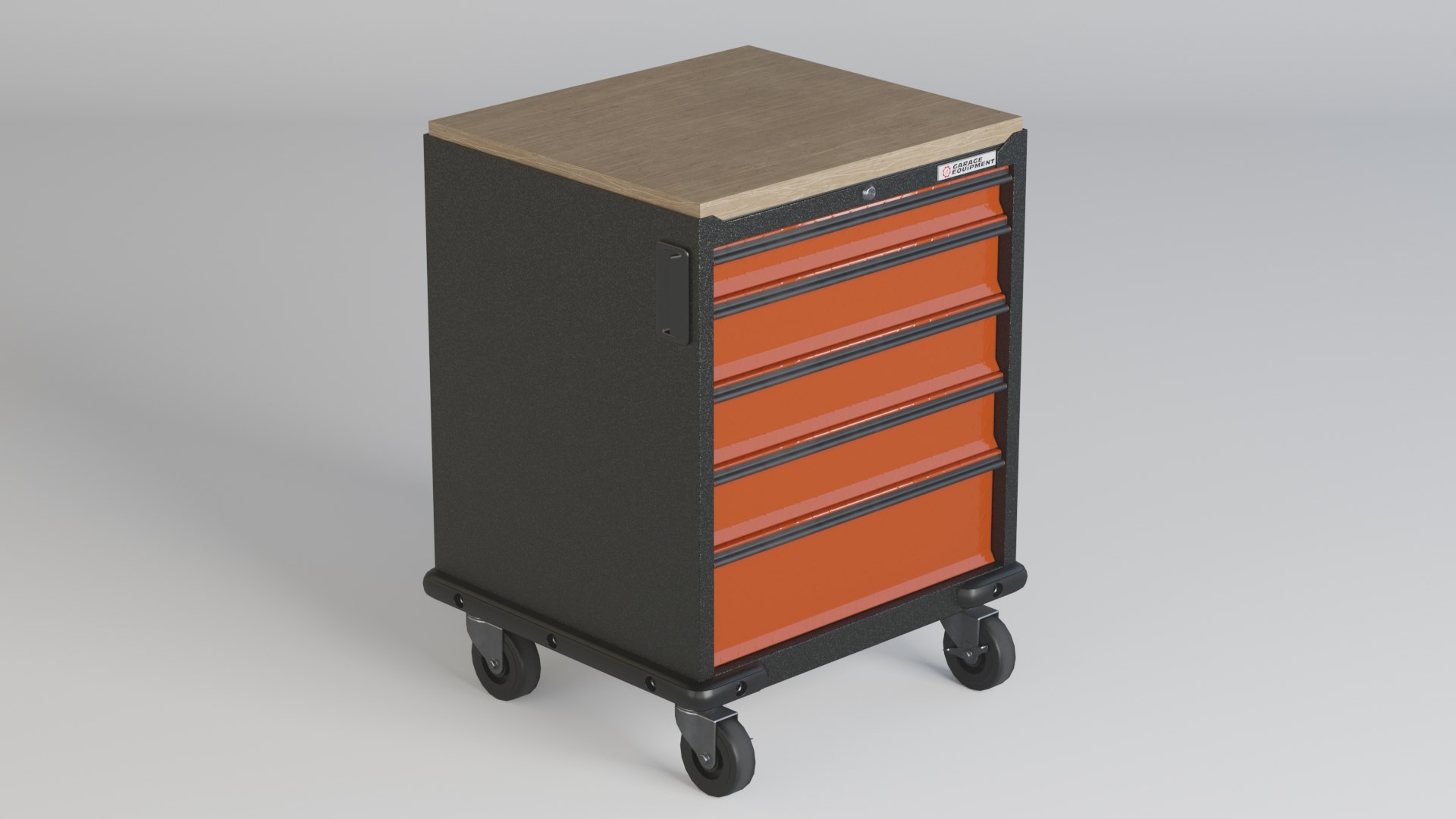 3D 5 Drawer Modular Tool Storage Cabinet 3 PBR - TurboSquid 1998380