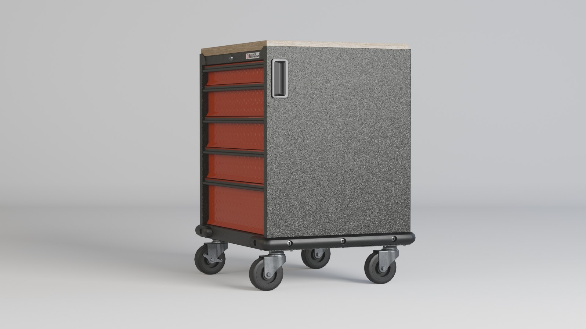 3D 5 Drawer Modular Tool Storage Cabinet 3 PBR - TurboSquid 1998380