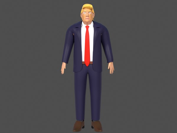 Donald Trump 3D Models for Download | TurboSquid