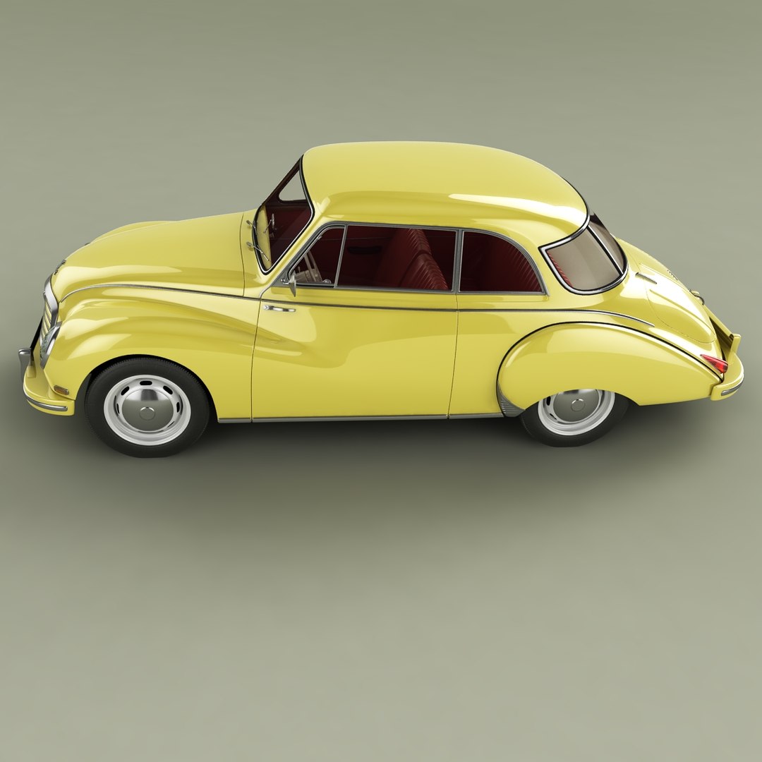 DKW F93 Coupe 3D - TurboSquid 2065364