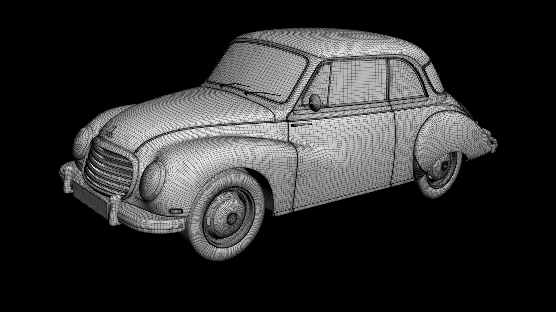 DKW F93 Coupe 3D - TurboSquid 2065364