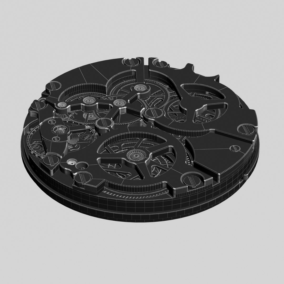 3d Model Watch Mechanism