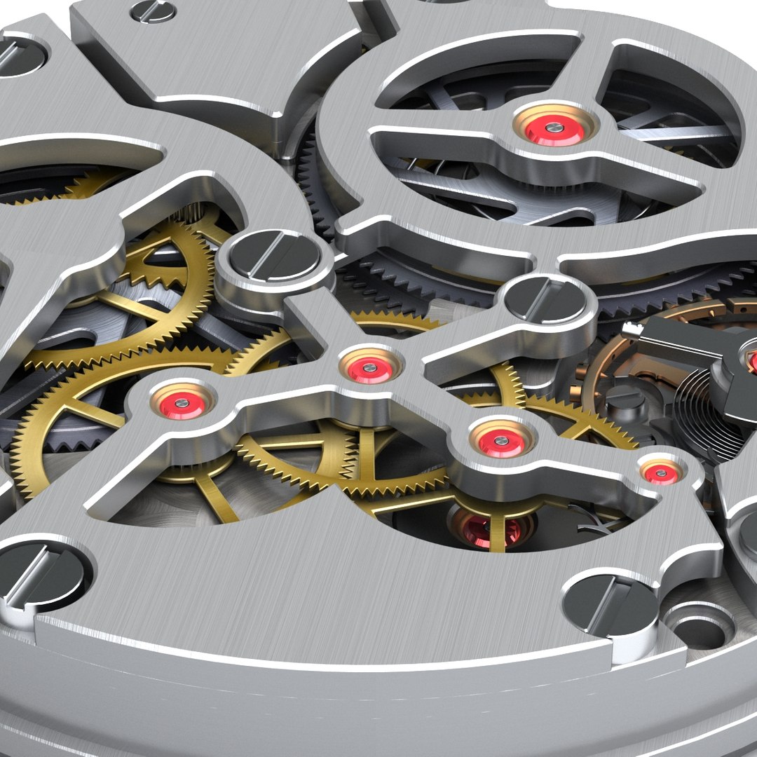 3d Model Watch Mechanism