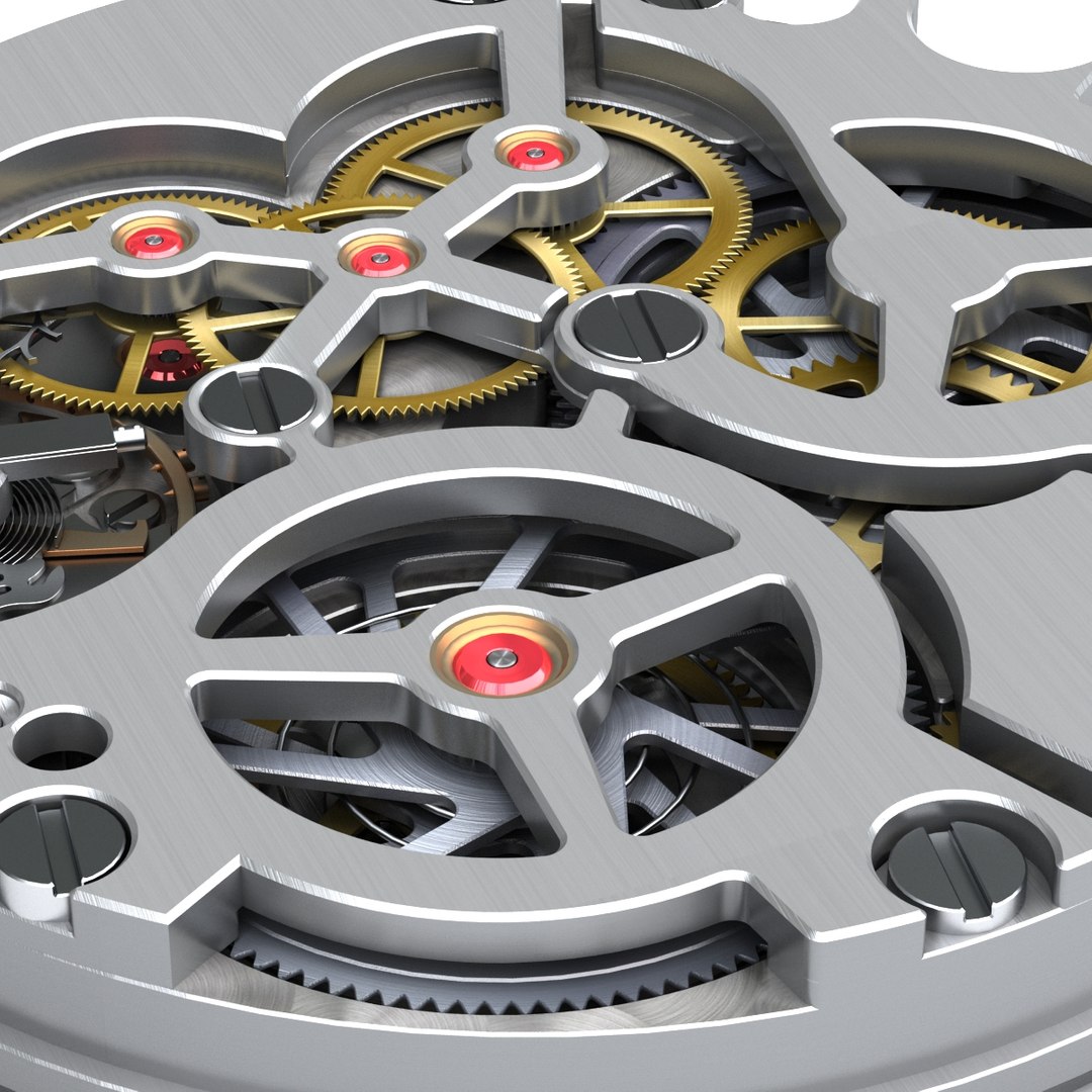 3d Model Watch Mechanism