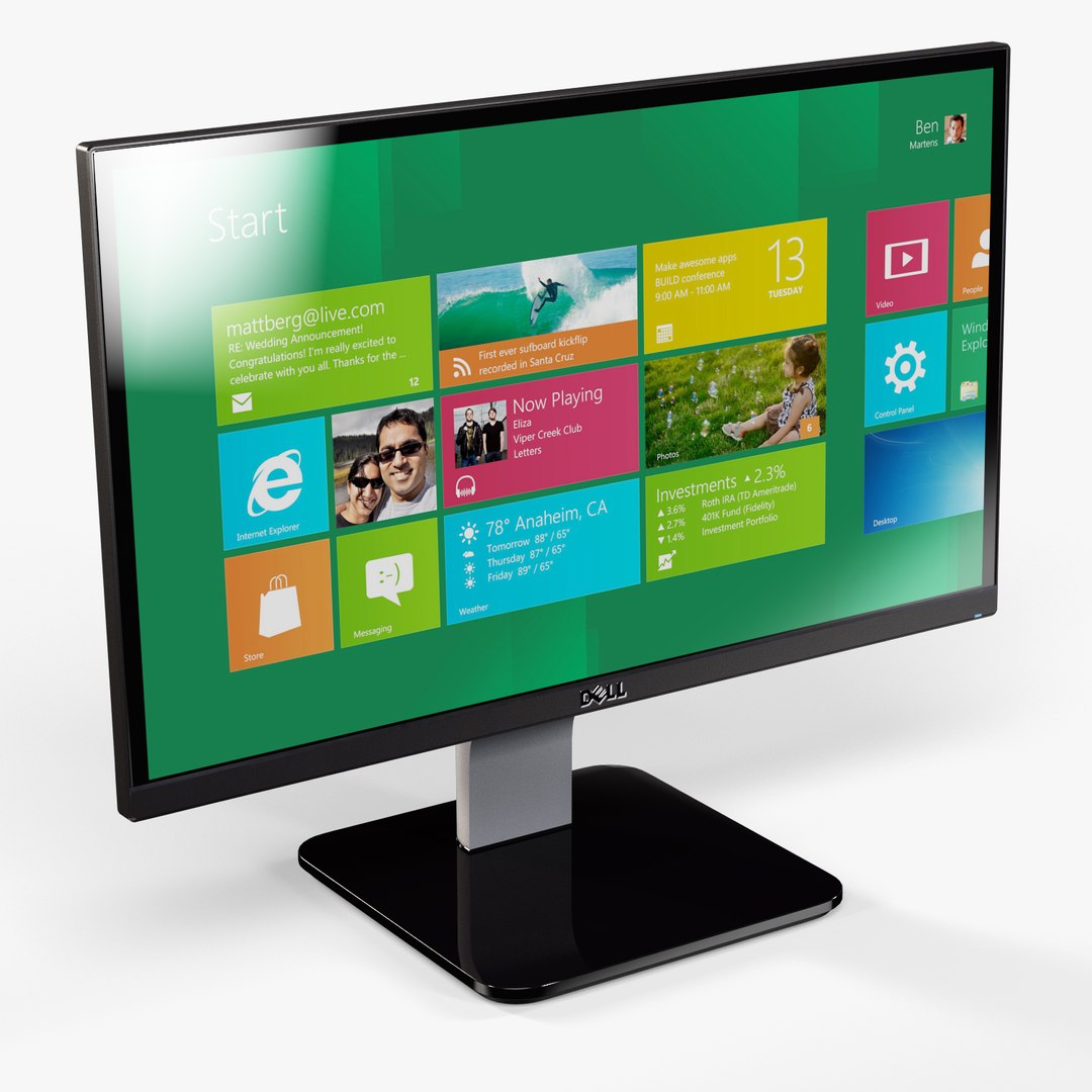 3ds Max Dell S2340l Monitor