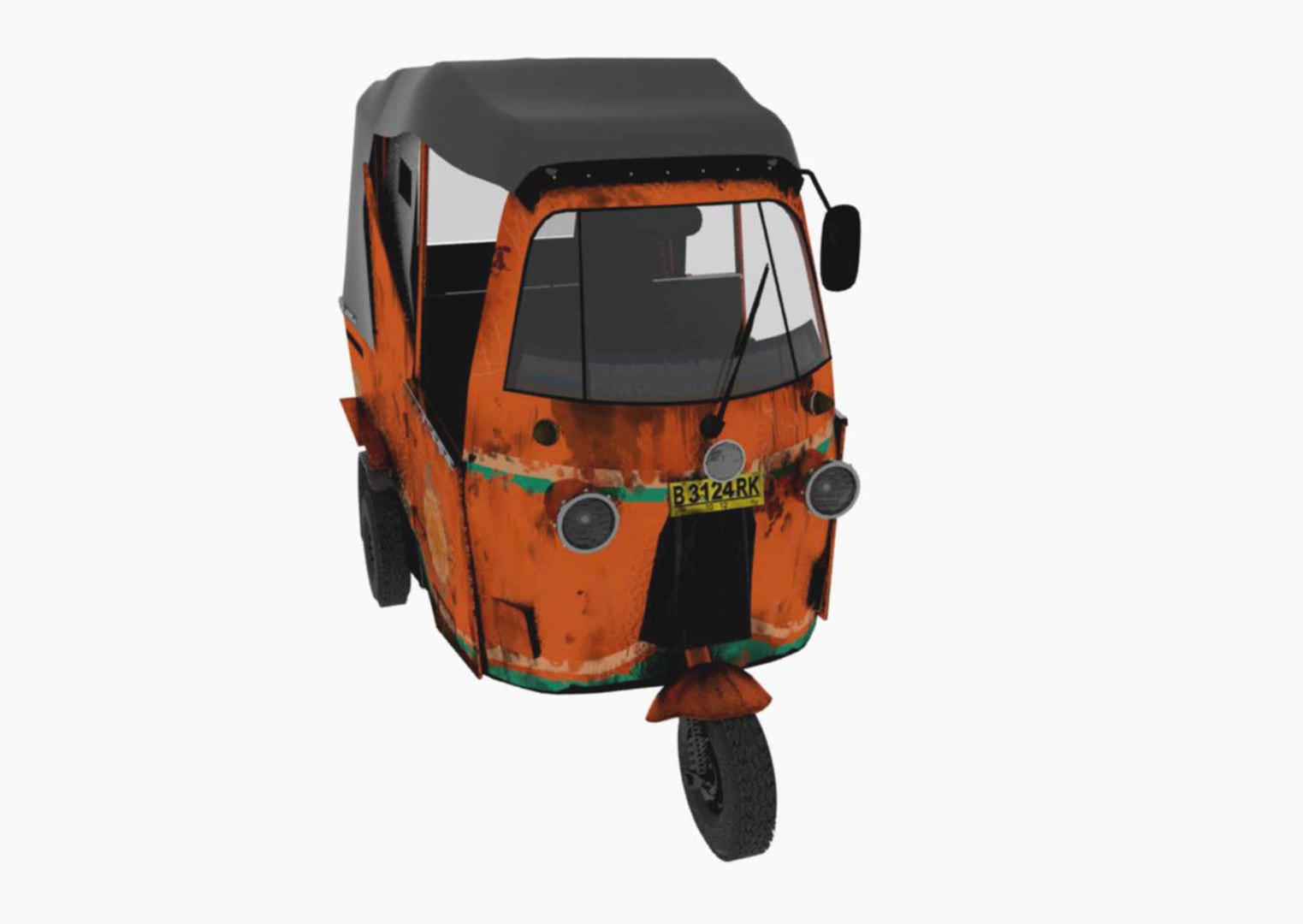3d Noisy Bajaj Indonesia Model