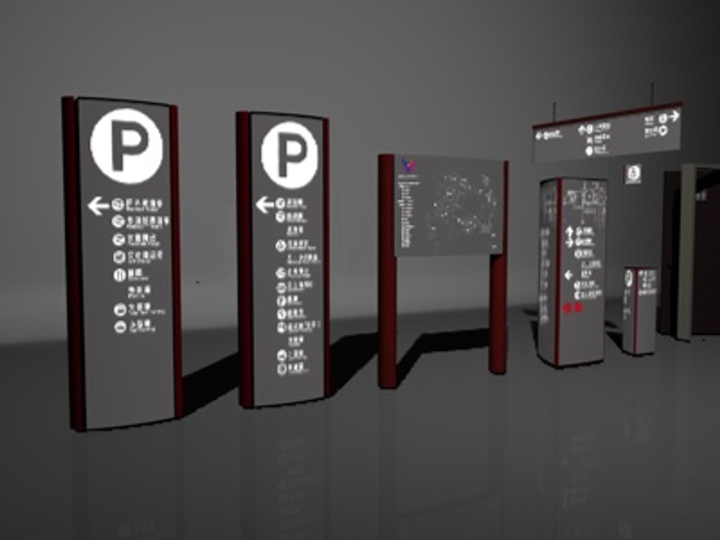 3d Model Sign