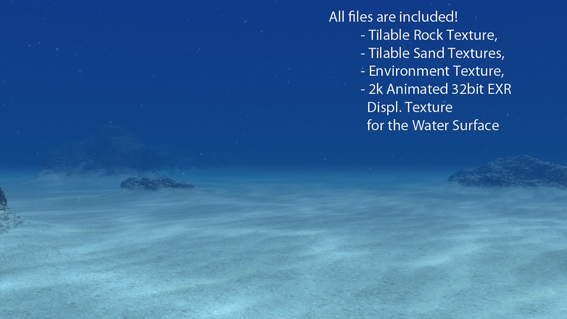 3d Photorealistic Water Scene Model