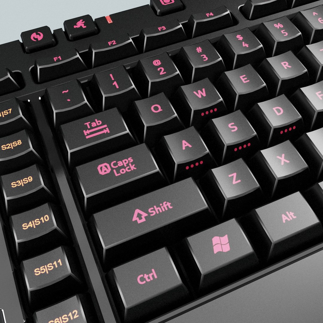 C4d Keyboard Microsoft Sidewinder X6