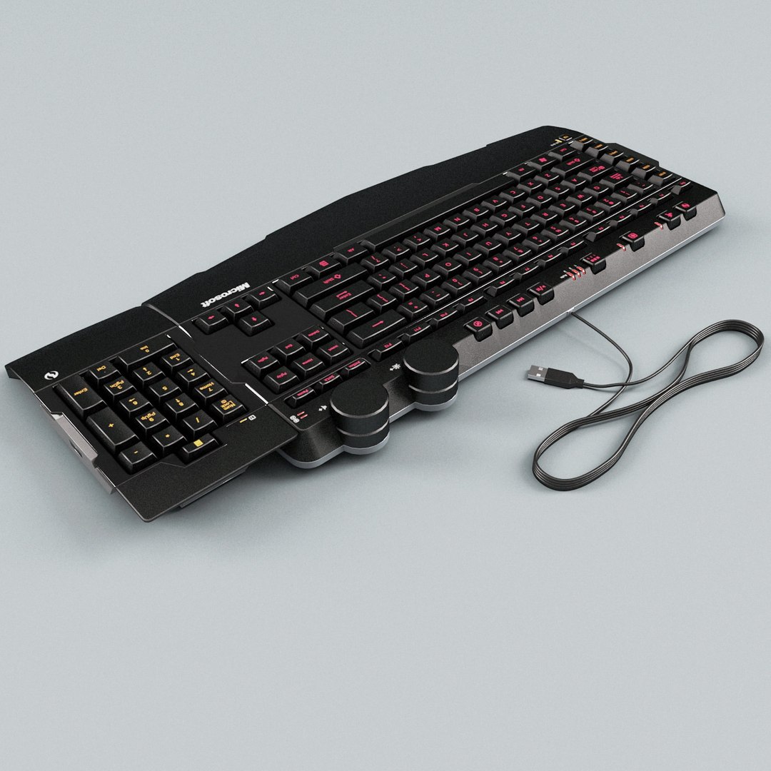 C4d Keyboard Microsoft Sidewinder X6