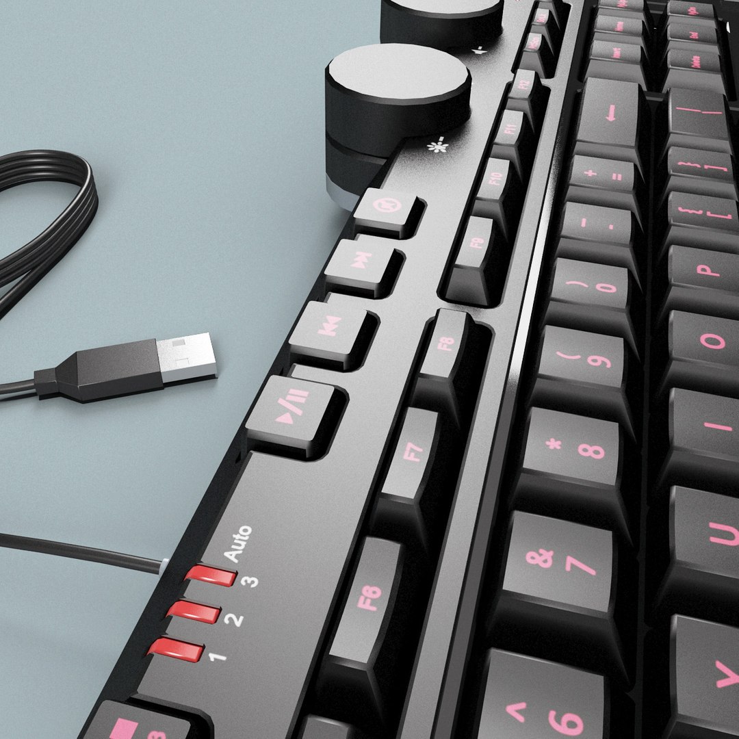 c4d keyboard microsoft sidewinder x6