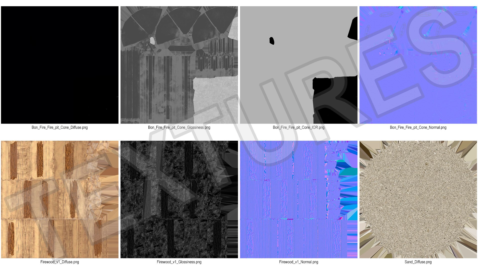 3D Cone Shaped Fire Pit With Grill - TurboSquid 2139742