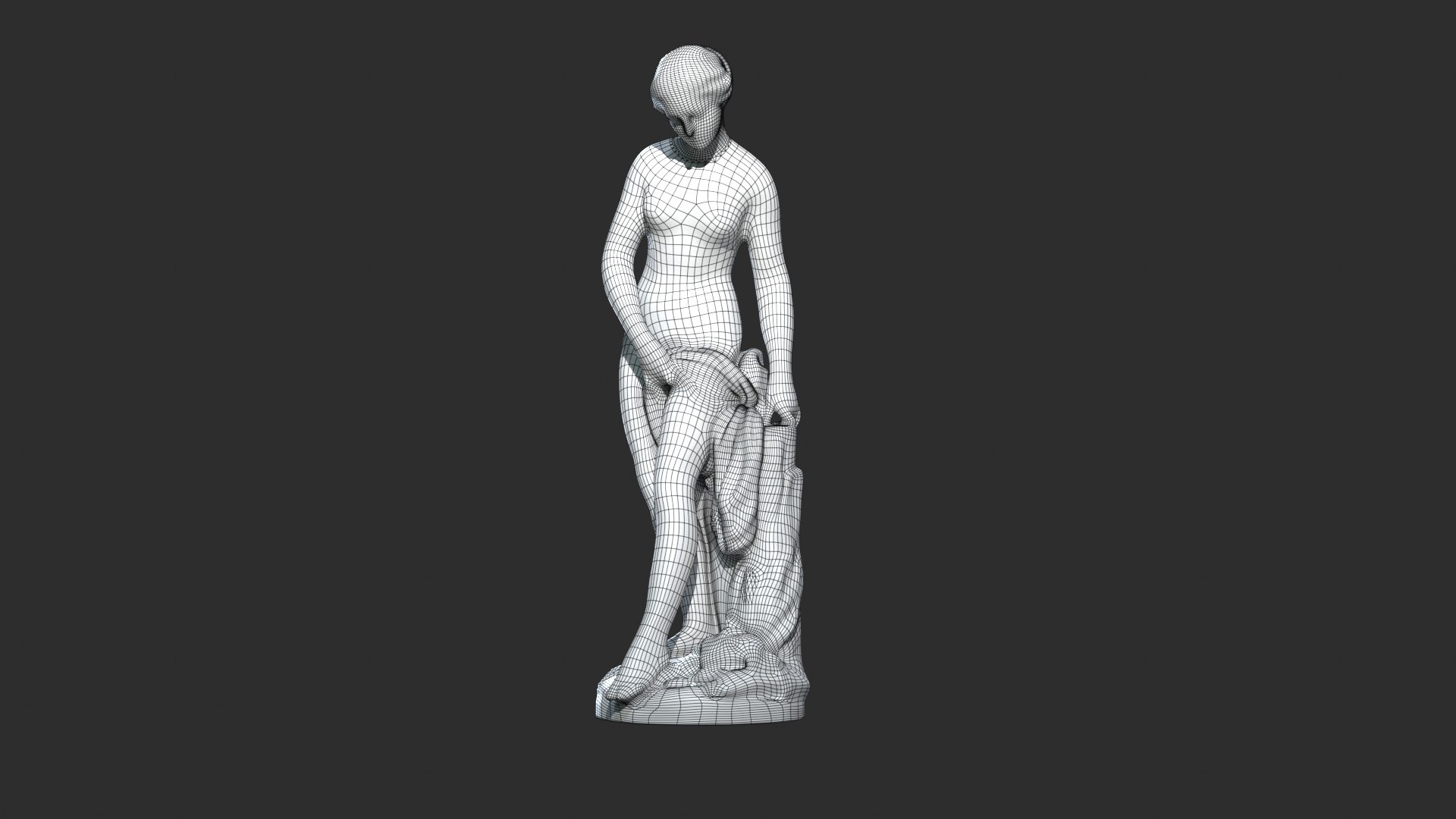 The Bather Of Falconet Statue 3D - TurboSquid 2227802