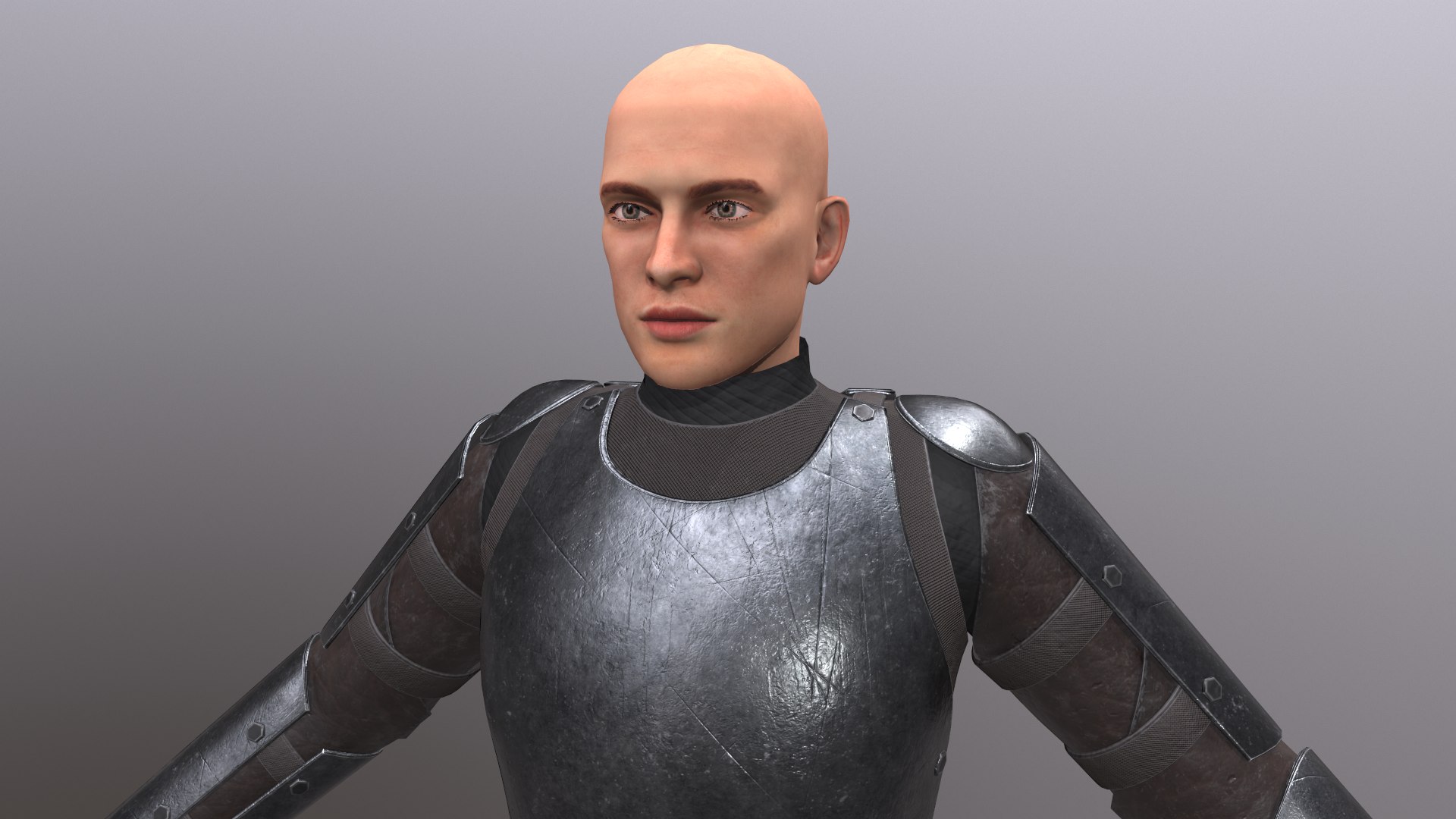 3D Knight Male Character - TurboSquid 1666510