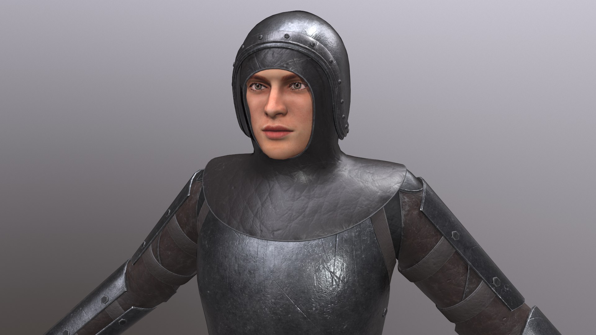 3D Knight Male Character - TurboSquid 1666510