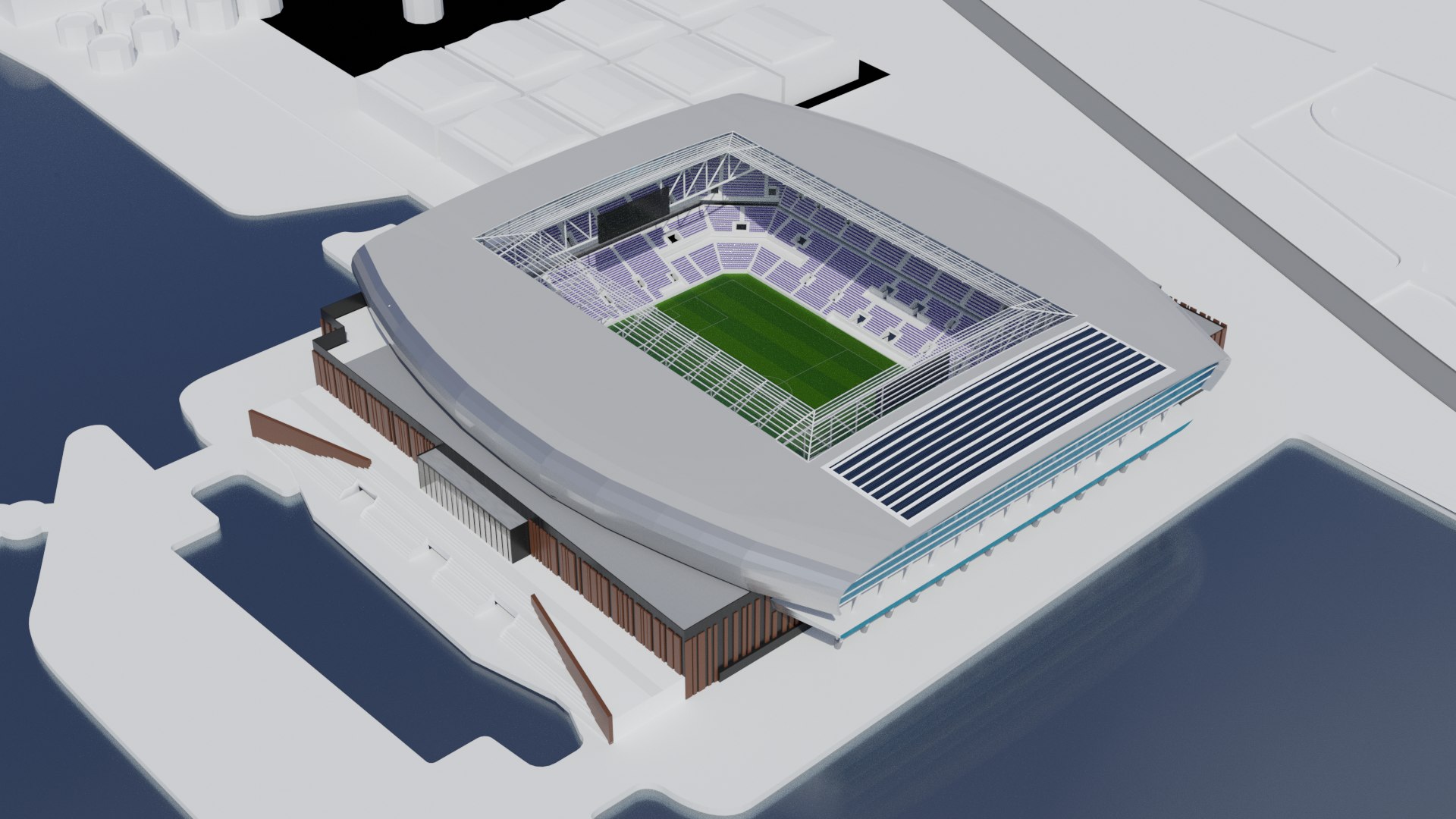 Everton Stadium 3D Model - TurboSquid 2456350