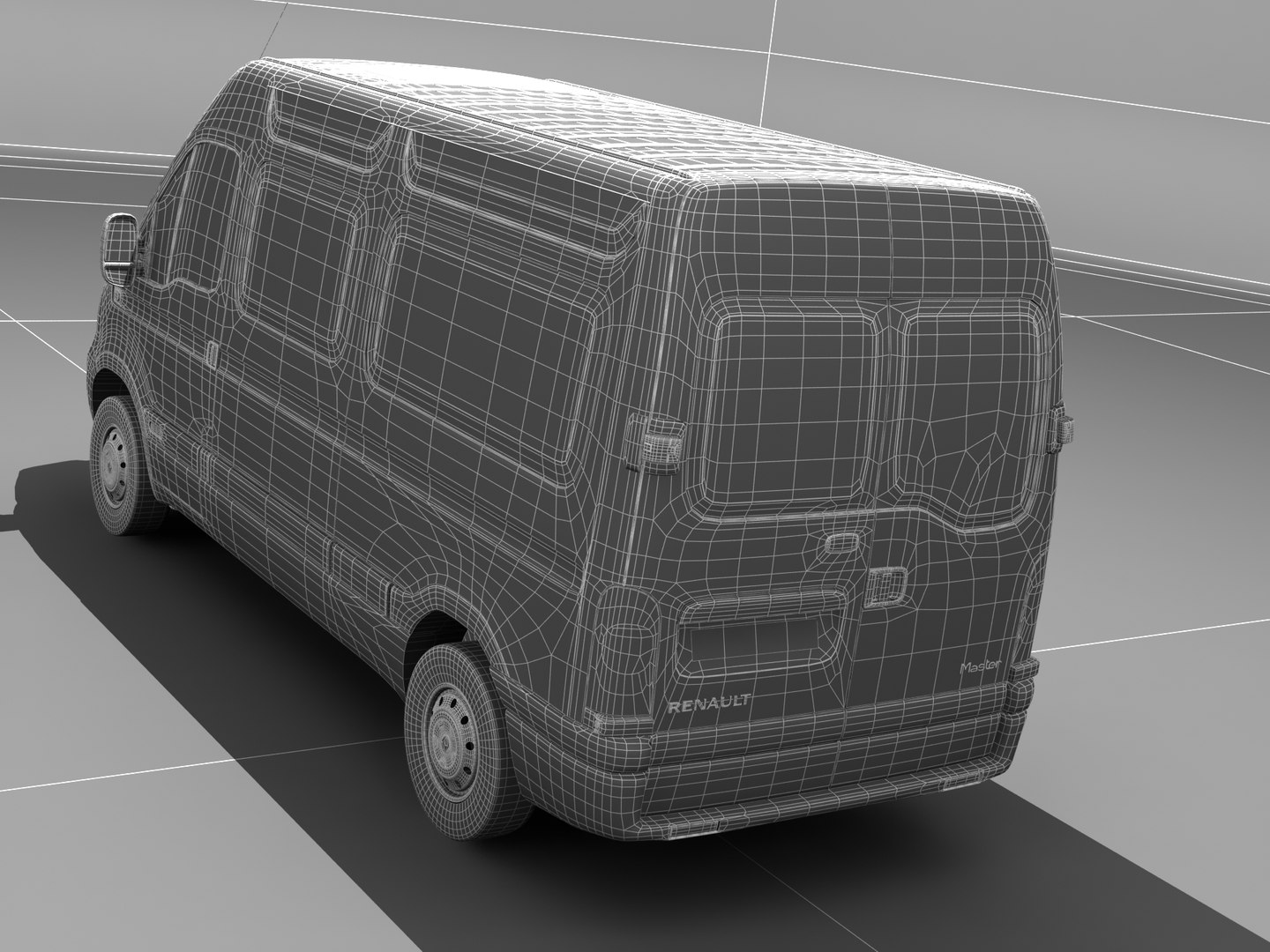 Renault Master II L2H2 3D - TurboSquid 1776132