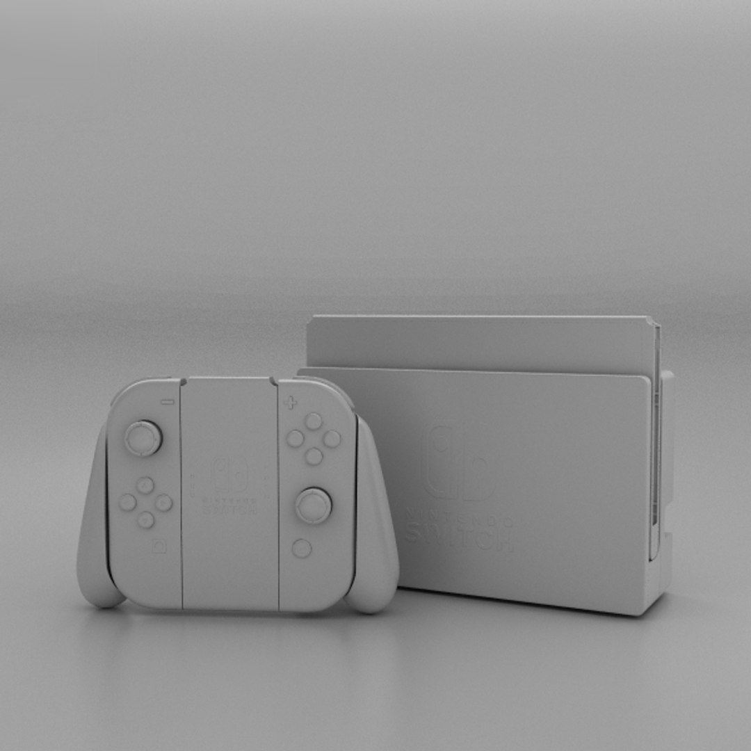 Nintendo Switch 3D Model - TurboSquid 1351703