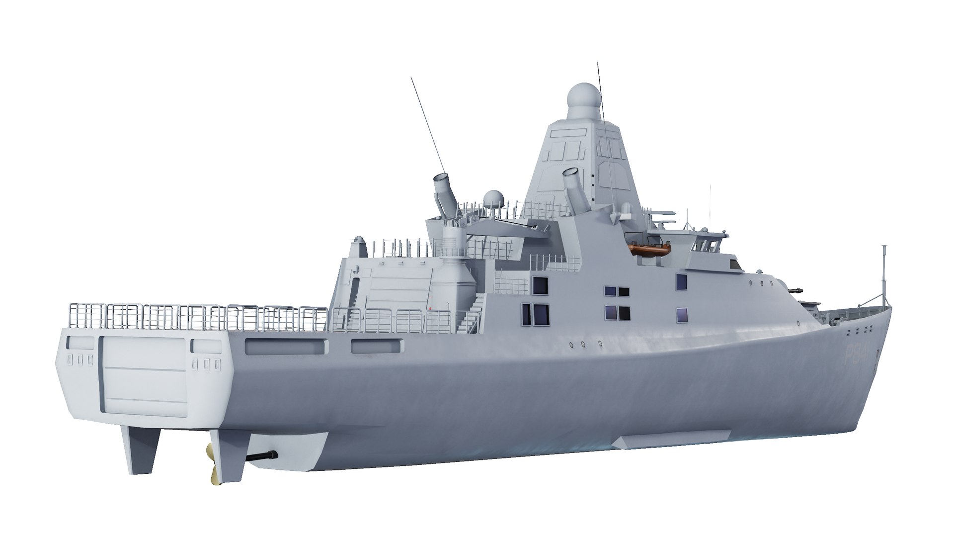 Holland-Class Offshore Patrol Vessel 3D model - TurboSquid 1772715