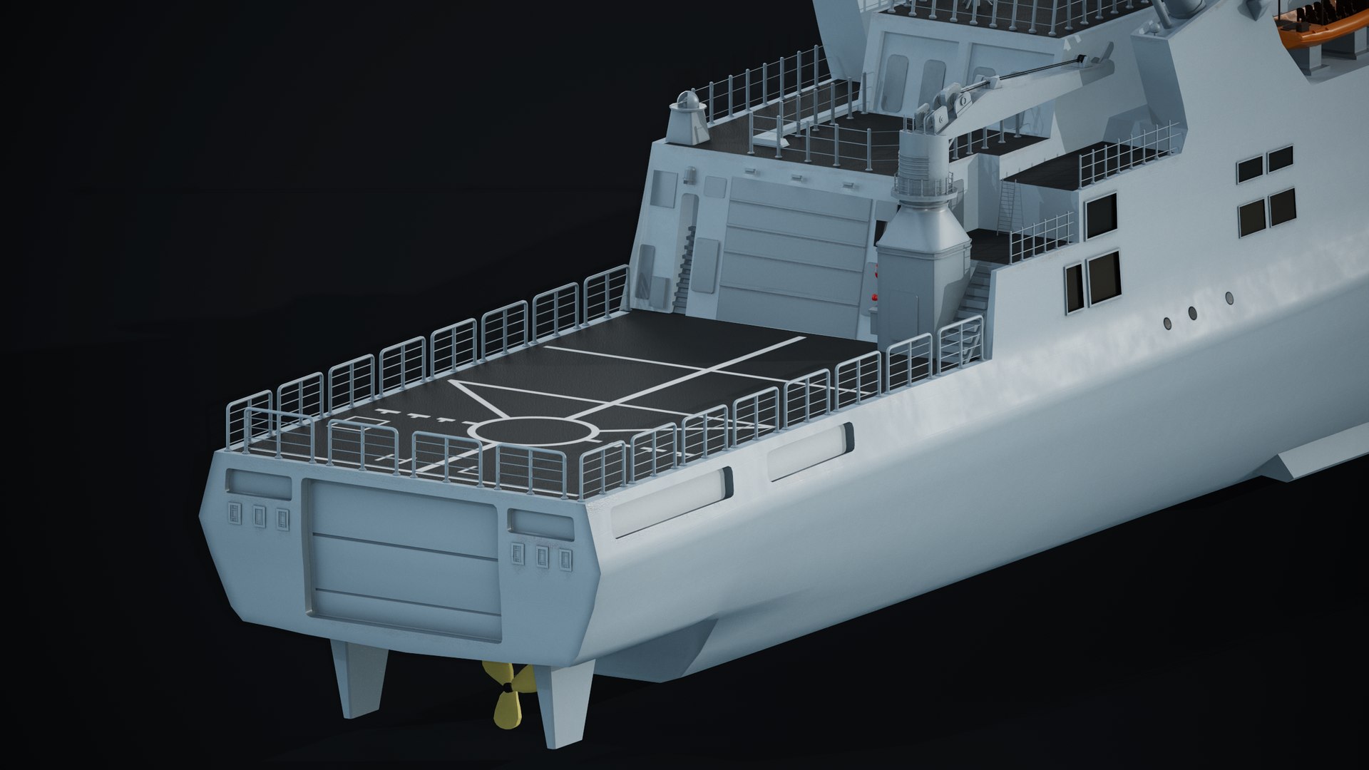Holland-Class Offshore Patrol Vessel 3D model - TurboSquid 1772715