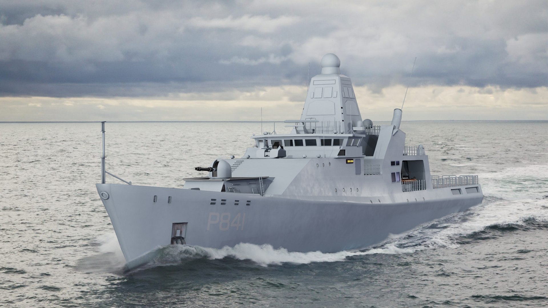 Holland-Class Offshore Patrol Vessel 3D model - TurboSquid 1772715