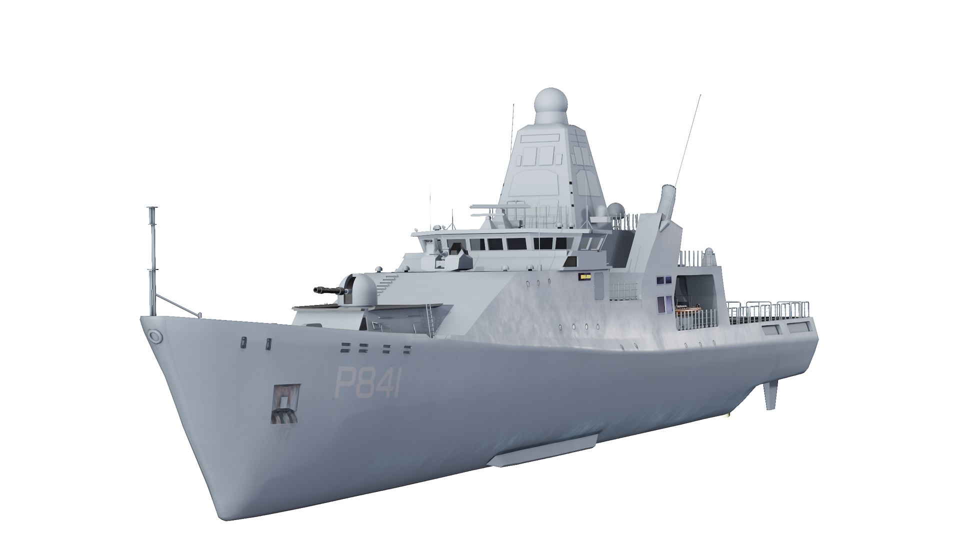 Holland-Class Offshore Patrol Vessel 3D model - TurboSquid 1772715