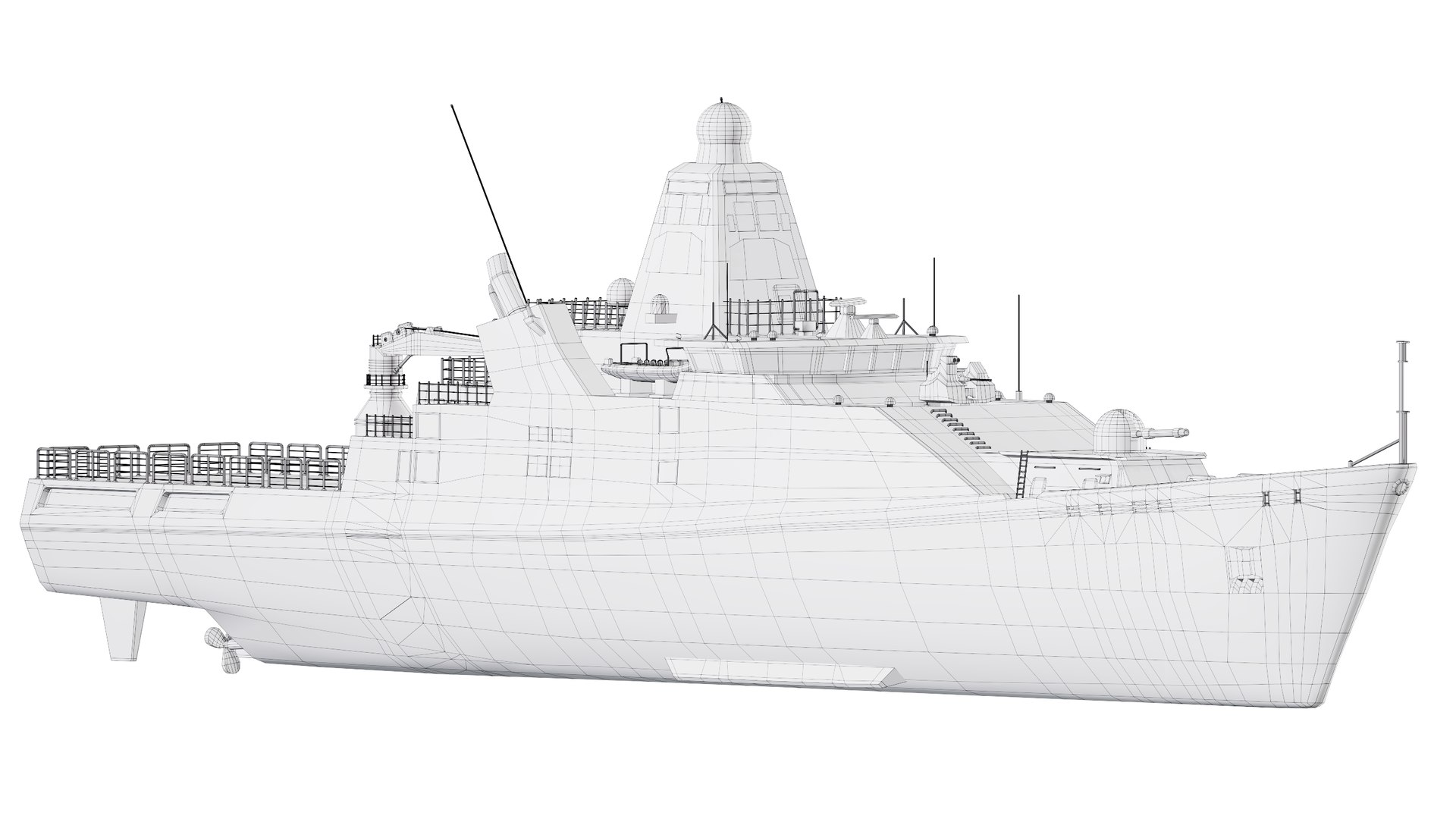 Holland-Class Offshore Patrol Vessel 3D model - TurboSquid 1772715